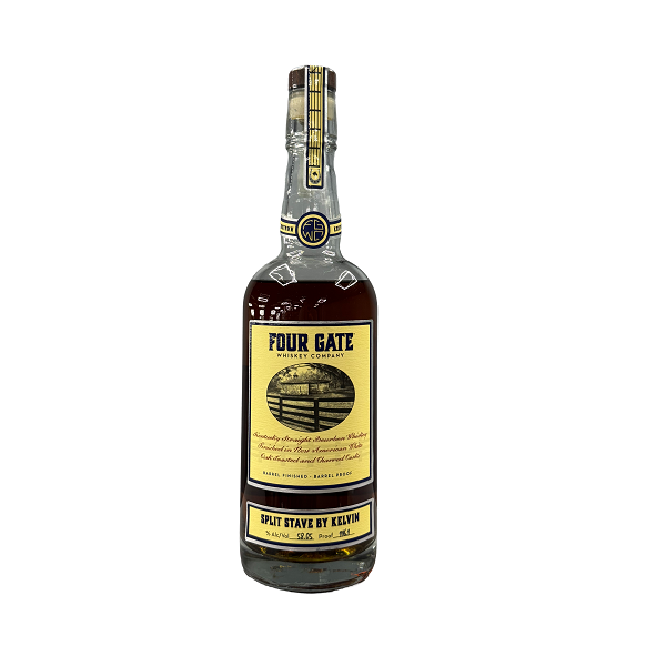 Four Gate Split by Stave Kelvin Kentucky Straight Bourbon Whiskey 750m ...